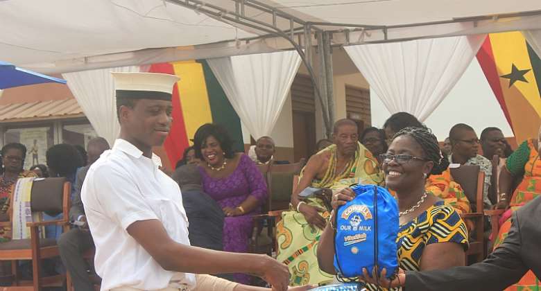 Cowbell Ghana Awards Best Performing Labone SHS Students