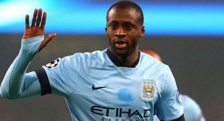 Mr Faithful: Yaya Toure content with his wife Gineba