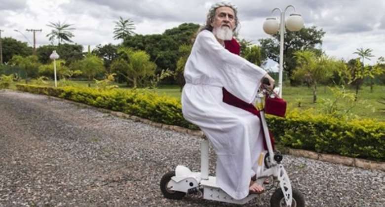 Scooter riding preacher insists he's Jesus reincarnated