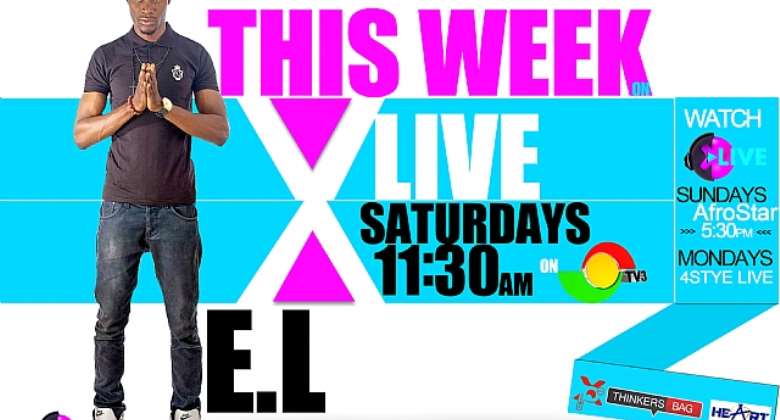 Rapper EL & Ghana’s Most Beautiful Emefa Talk Entrepreneurship On XLIVE