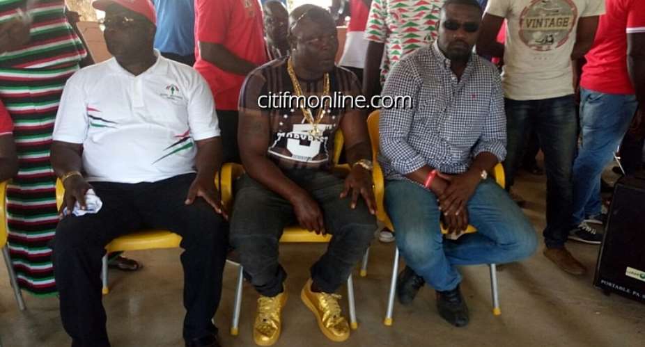 Dumelo, Bukom Banku campaign for Woyongo in Navrongo[Photos]