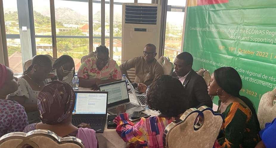 ECOWAS commission and experts validate the simplified AU CRF on women ...