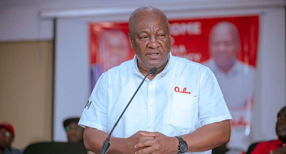 Mahama pledges to fix Kpone-Katamanso roads