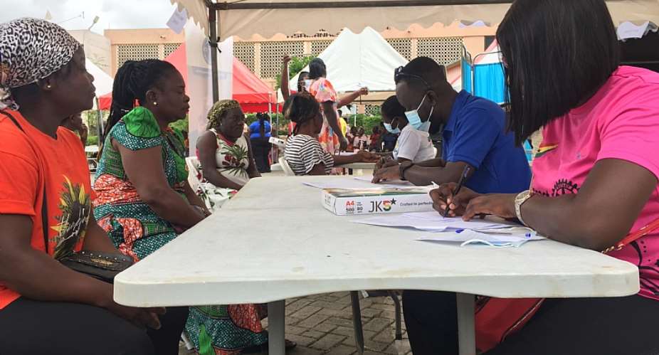 Rotary and Rotaract Clubs medical screening project held in Asamankese