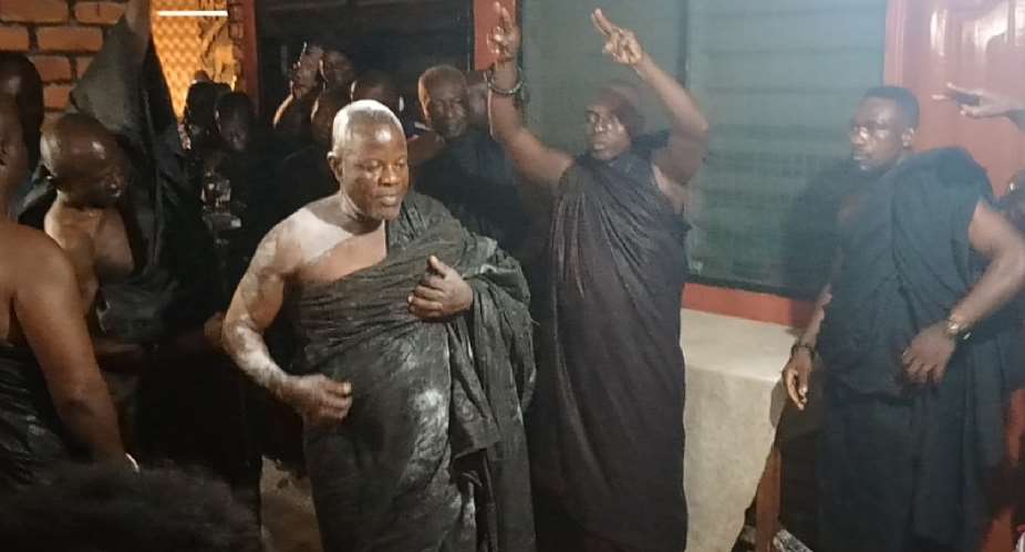 Siaw Ampadu installed Tufohene of Kwahu Obomeng