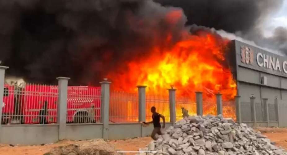 China City Mall Fire: 'Our men battled the inferno for 9 hours' - GNFS