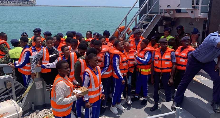 Western Naval Command engages Afia Kobi Ampem Girls SHS Engineering ...