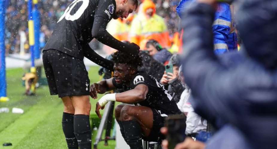 I have been waiting for it - Mohammed Kudus after scoring first ...