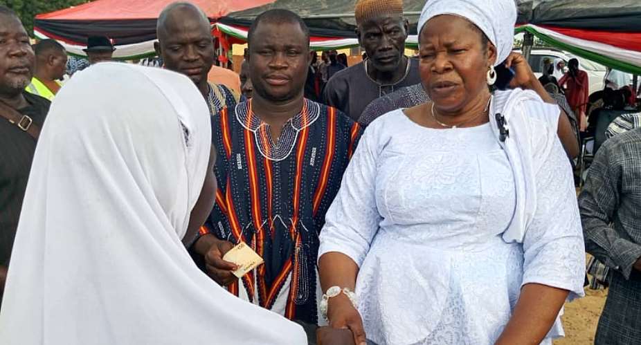 Pusiga MP supports brilliant but needy students with educational materials