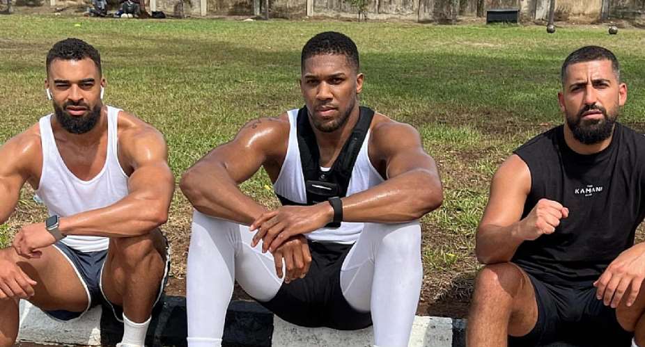 Anthony Joshua pays tribute to his 'special' friends Sina Ghami and ...