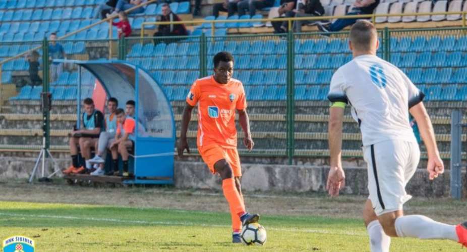 Prince Obeng Ampem On Target As HNK Sibenik See Off Varazdin In Croatia
