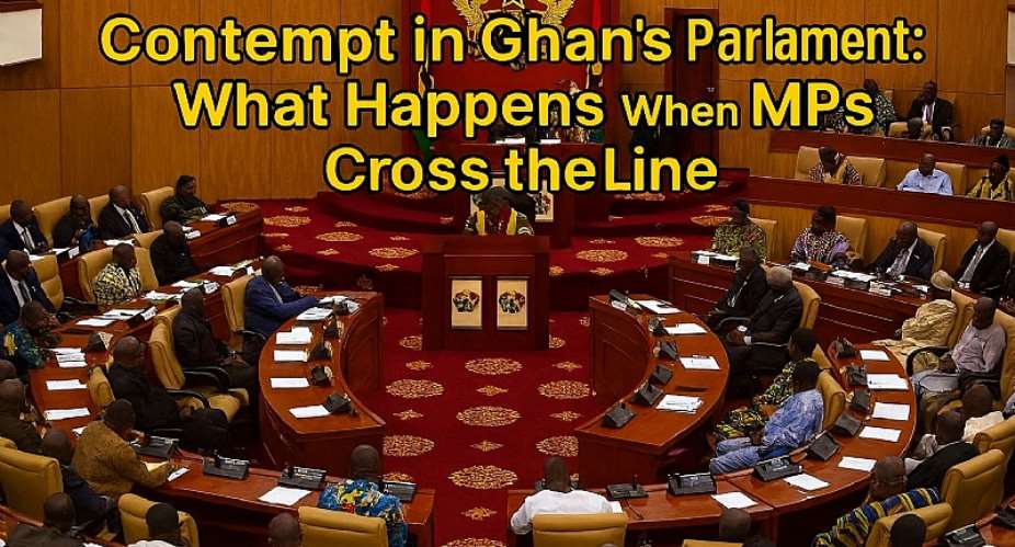 Contempt In Ghana’s Parliament: What Happens When MPs Cross The Line