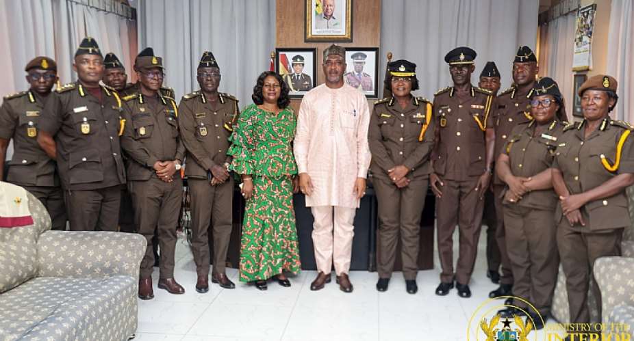 Interior Minister visits Nsawam Prison to assess operations