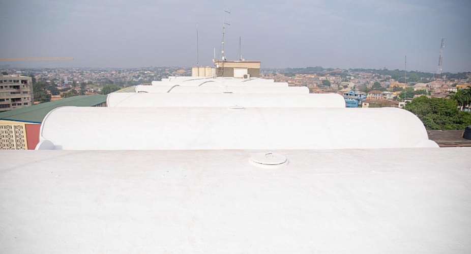 Otumfuo’s $10million Renovation Project: KATH ‘Gee’ Blocks Roof Repairs ...