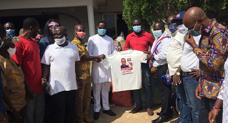 China NPP Branch Donates Items To Hohoe Constituency