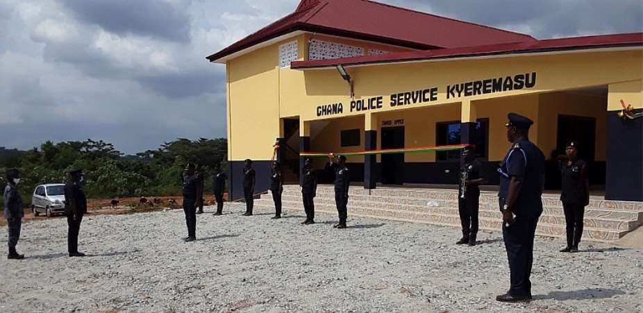 Dormaa East: Inauguration of Kyeremasu modern Police Station