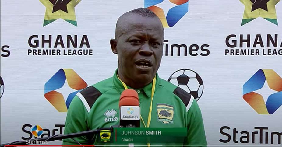 Johnson Smith heap praises on ‘improved’ Asante Kotoko players