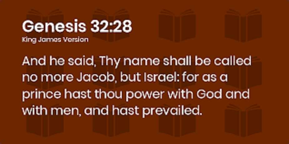 You shall struggle with God and with men, and shall prevail