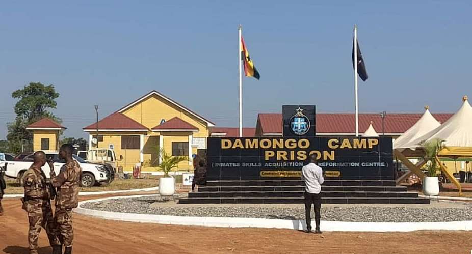 President Mahama commissions Damongo Camp Prison built by The Church of ...