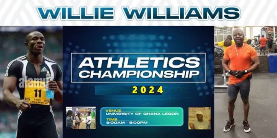 6th Willie Williams Athletics Championship on Saturday at Legon