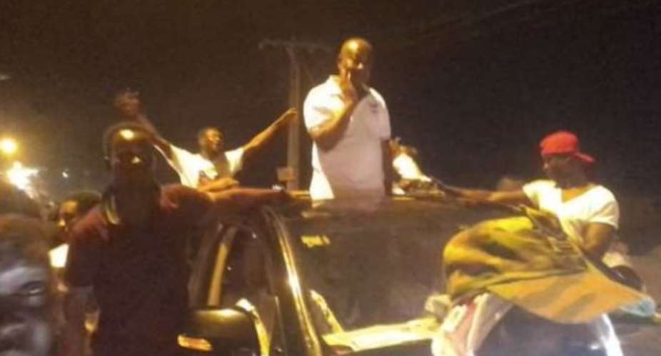 Dormaa-Ahenkro: NPP supporters celebrate Akufo-Addo's victory, MP's re ...