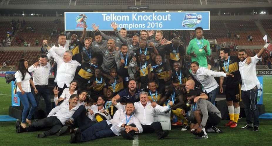 Joseph Adjei wins first silverware with Cape Town City FC as Citizens ...