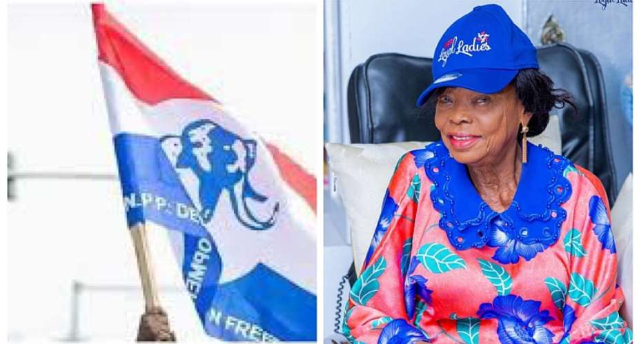 NPP flags to fly at half-mast for 7 days in honour of late Ama Busia