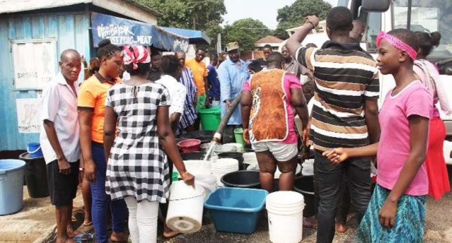 Water crises hit communities in Kpone