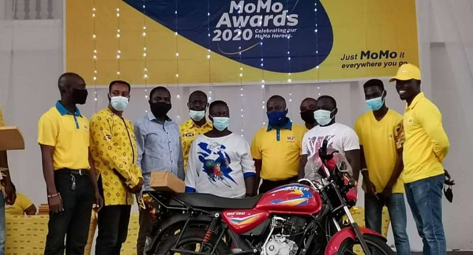 MTN rewards 55 MoMo agents, merchants in Eastern Region