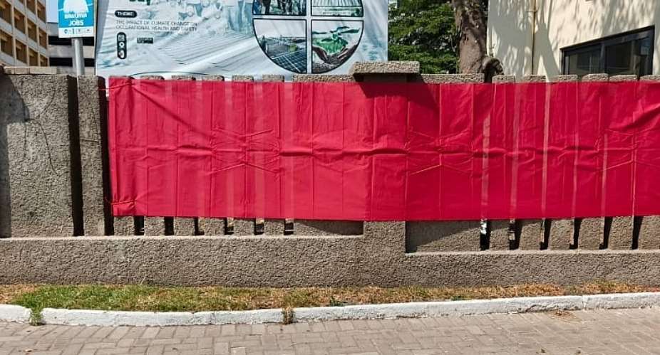 ECG staff hoist red flags nationwide to protest planned privatisation