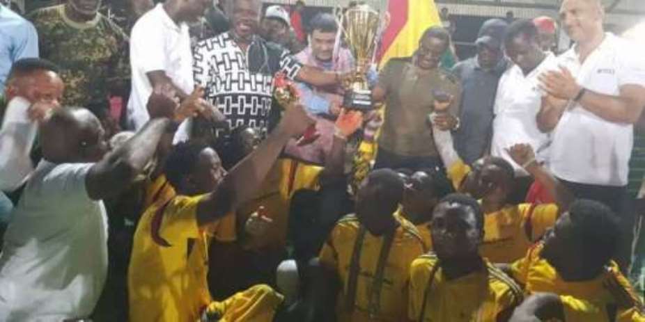 Accra Giants Beat Ashanti Warriors To Lift Binatone Skate Soccer ...