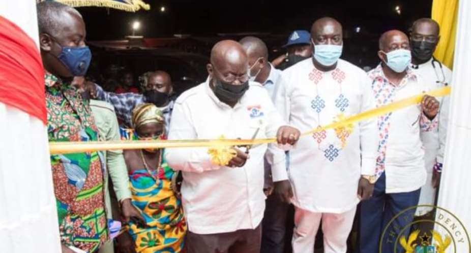 A/R: Akufo-Addo commissions 100-bed specialised Prof. Quarm Hospital