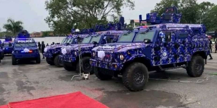 President Mahama Boosts Police Force with Armoured Vehicles ...