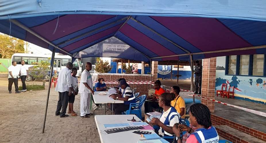 Election 2024: Daniel Domelevo among early voters at Krowor