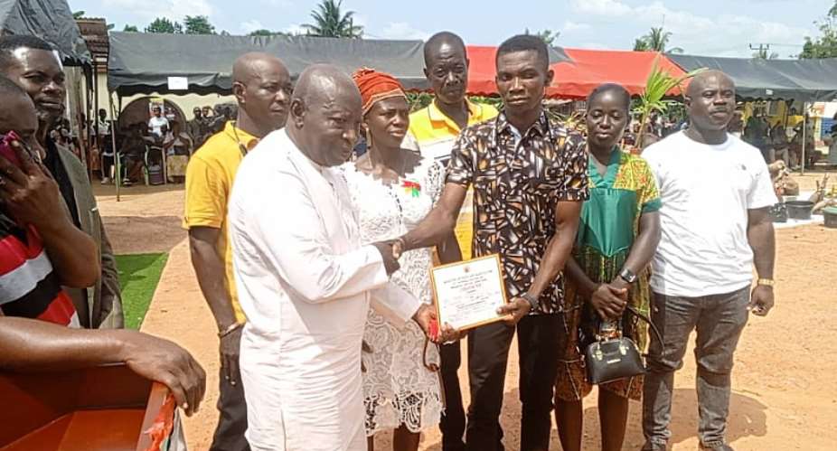 National Farmer's Day: Agona East District Assembly honour 12 gallant ...