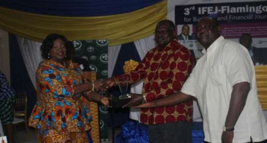 Famous K.Atitsogbe wins top IFEJ Award