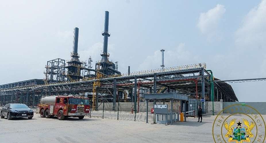 Akufo-Addo commissions Sentuo oil refinery