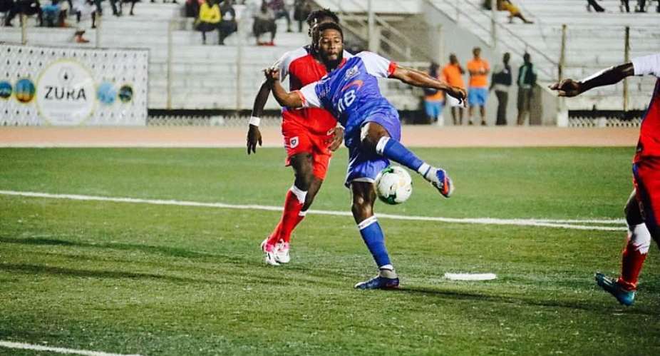 Ghanaian Striker Bernard Arthur Scores Again As Azam FC thump Jamhuri ...