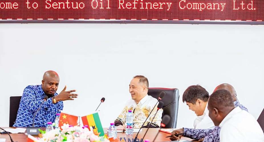 NPA Chief Executive commends Sentuo Oil Refinery during working visit