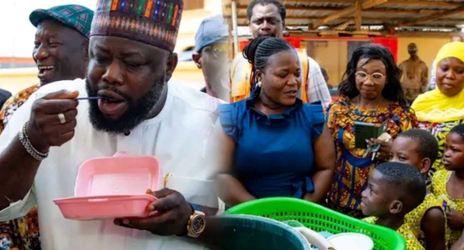 Accra Mayor commends quality of school feeding meals during surprise checks