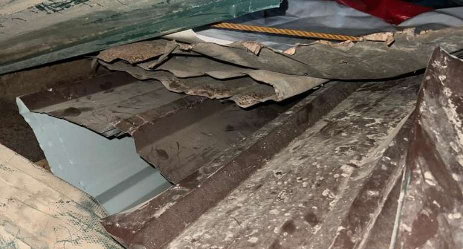 Three busted for stealing rail tracks at Nsawam