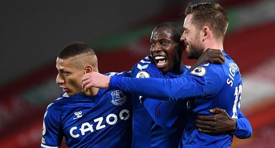 PL: Everton smash Anfield hoodoo with victory over Liverpool