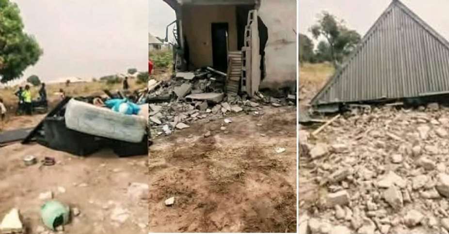 Man demolishes mother-in-law's house after divorce with her daughter