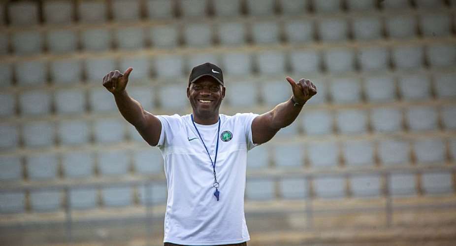 Augustine Eguavoen to remain in charge of Super Eagles on interim basis