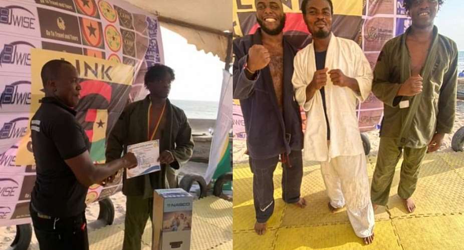 Nick Danso Adjei Jnr wins Ghana Jiu Jutsu end of year tournament