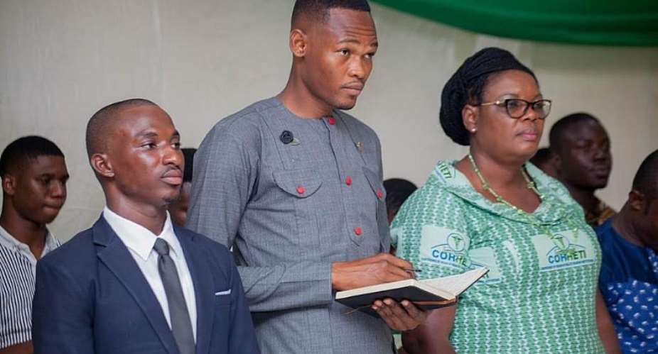 Ghana Nurse-Midwife Trainees' Association Welcomes New Executives