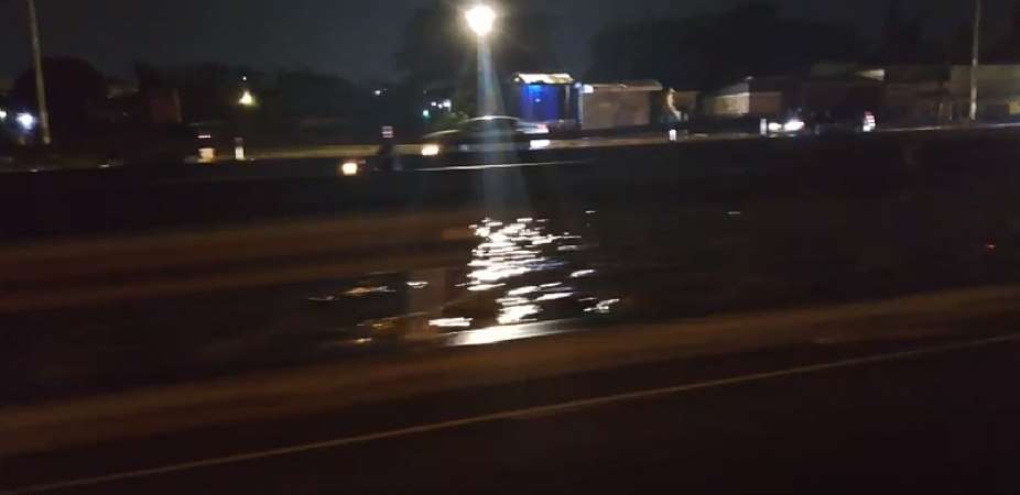 Parts of Accra flooded after Thursday heavy rains