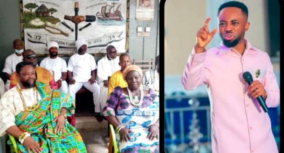 Prophet Fire Oja pulled out from Sunday service, arrested as Naa We ...