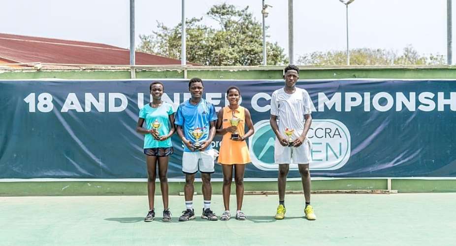 18 and Under Championship: Tracy Ampah and Emmanuel Antwi emerge champions
