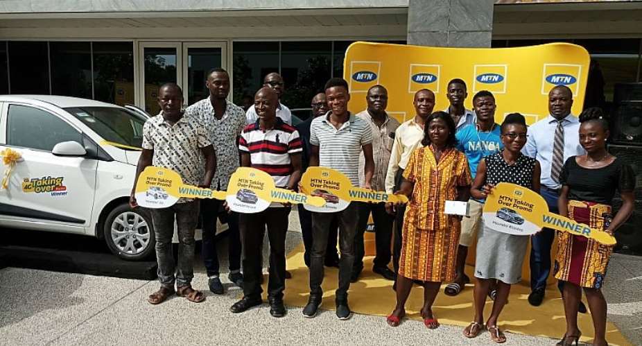 MTN 4G Taking Over Promo Winners Grab Cars, Phones And Cash
